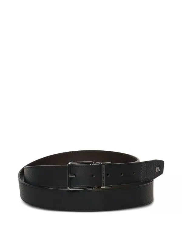 Michael Kors Reversible Leather Belt - Black