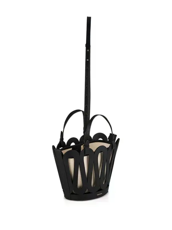 AQUAZZURA Artiste Medium Tote Bucket Bag