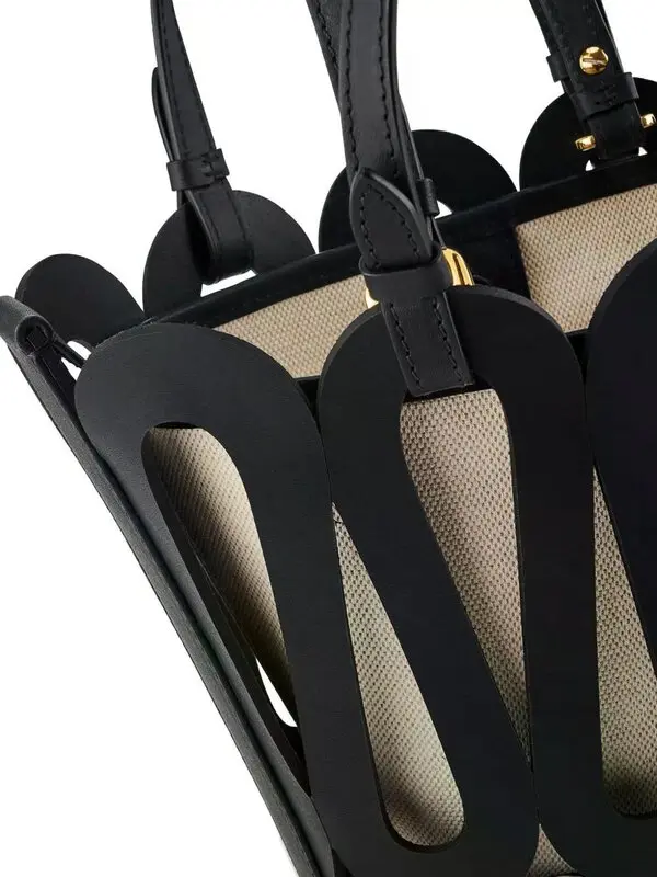 AQUAZZURA Artiste Medium Tote Bucket Bag
