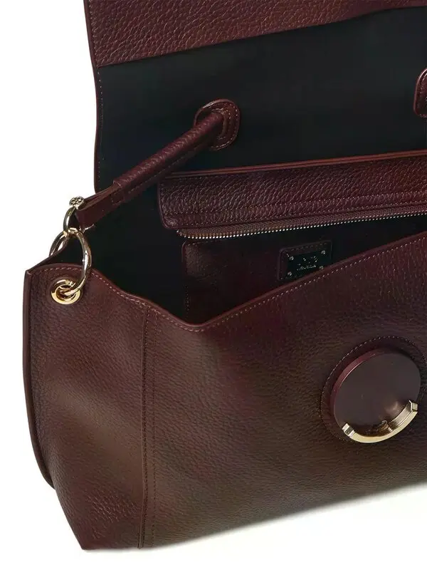 V°73 Federica Tote Bag With Circular Clasp