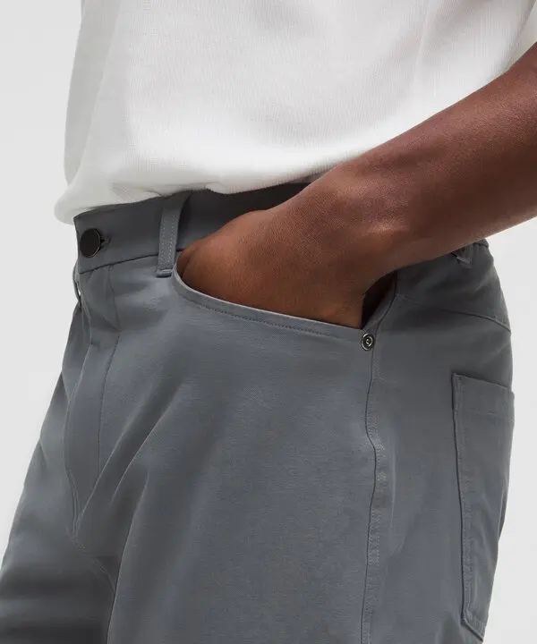 Lululemon Abc Classic-fit 5 Pocket Pant 32l - Solar Grey