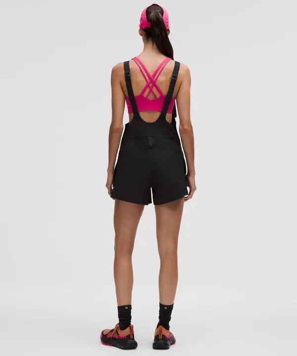 Lululemon Glyde Cargo Hiking Romper - Black