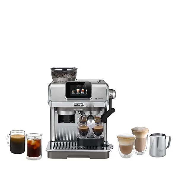 DE'LONGHI La Specialista Touch Espresso Machine With Cold Brew And Automatic Frothing - Stainless Steel