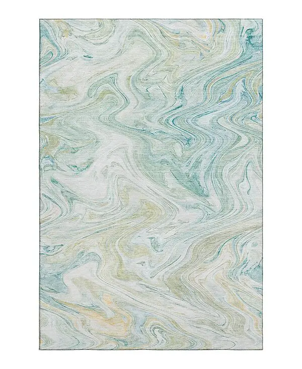 DALYN RUG COMPANY Dalyn Ravenna Washable Rn8 Area Rug, 3' X 5 - Sky