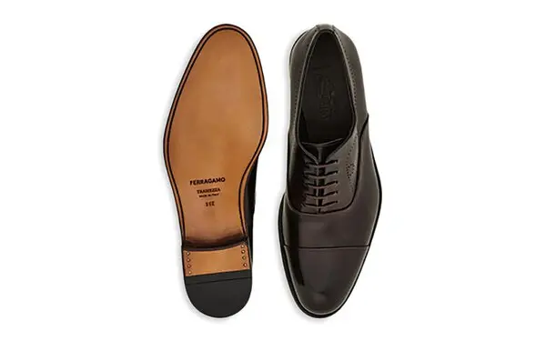 FERRAGAMO Tramezza Oxford With Toe Cap