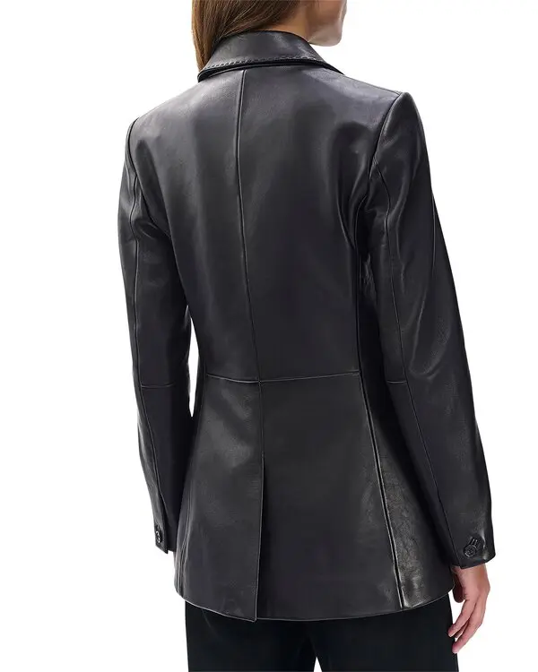 Rag & Bone Leather Blazer
