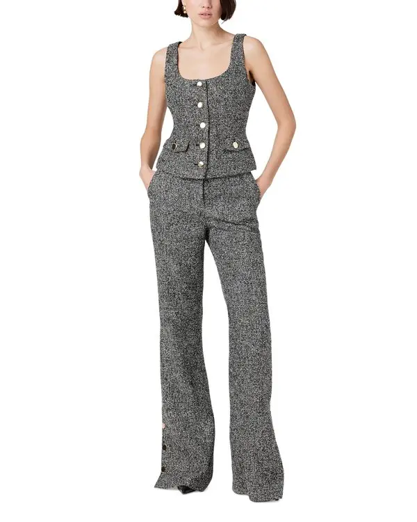 TOCCIN Gracie Button-detailed Pants