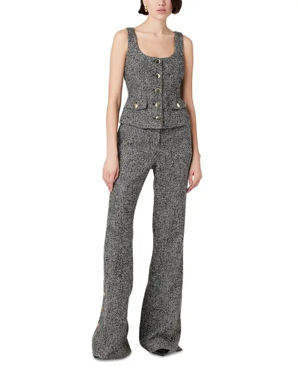 TOCCIN Gracie Button-detailed Pants