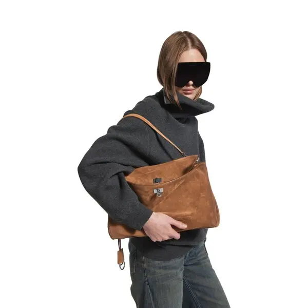 Balenciaga Rodeo Handbag - Camel