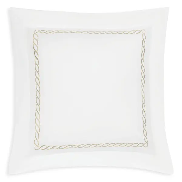 MATOUK Classic Chain Euro Sham - Ivory