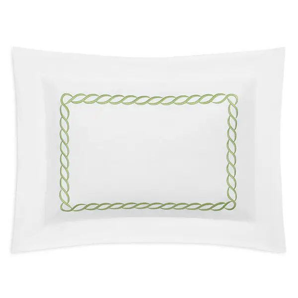 MATOUK Classic Chain Boudoir Sham - Spring Green