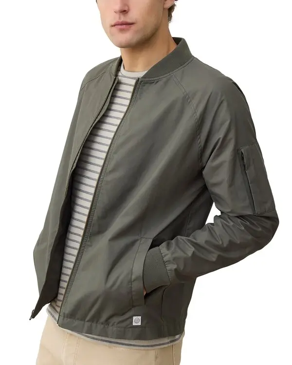 Marine Layer Glenn Wax Bomber Jacket