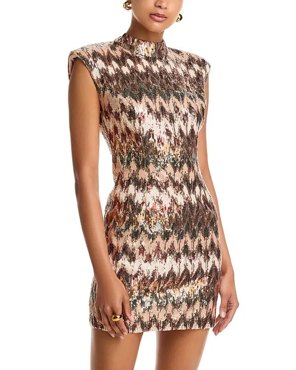 Ramy Brook Caden Sequin Mini Dress