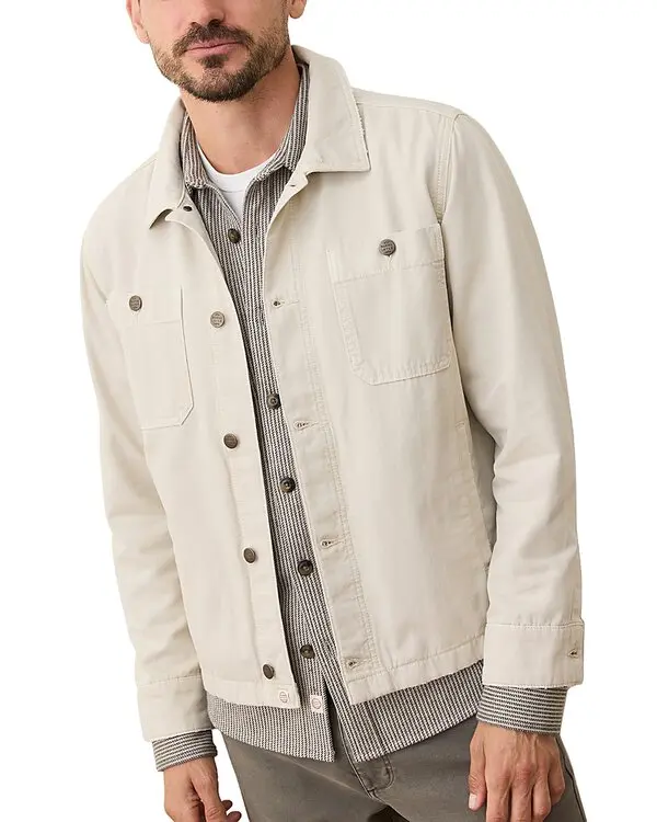 Marine Layer Patrick Canvas Overshirt - Natural