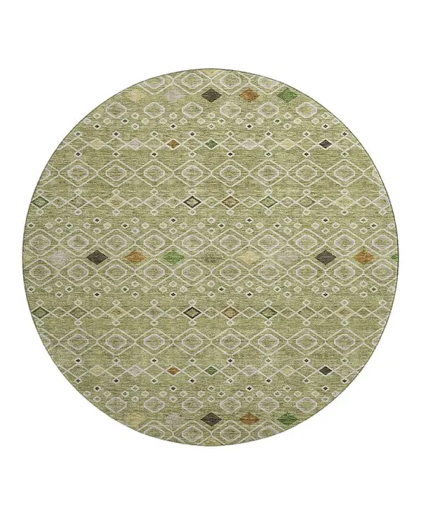 DALYN RUG COMPANY Dalyn Neo No12 Round Area Rug, 8' X 8 - Sage
