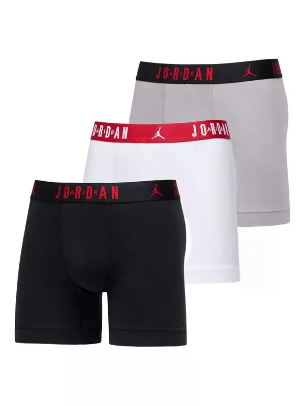 JORDAN Flight Logo-waistband Boxer Briefs - Black