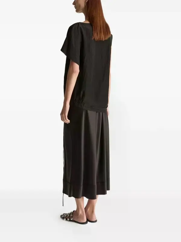 LEE MATHEWS Kiki Asymmetric-neck Top