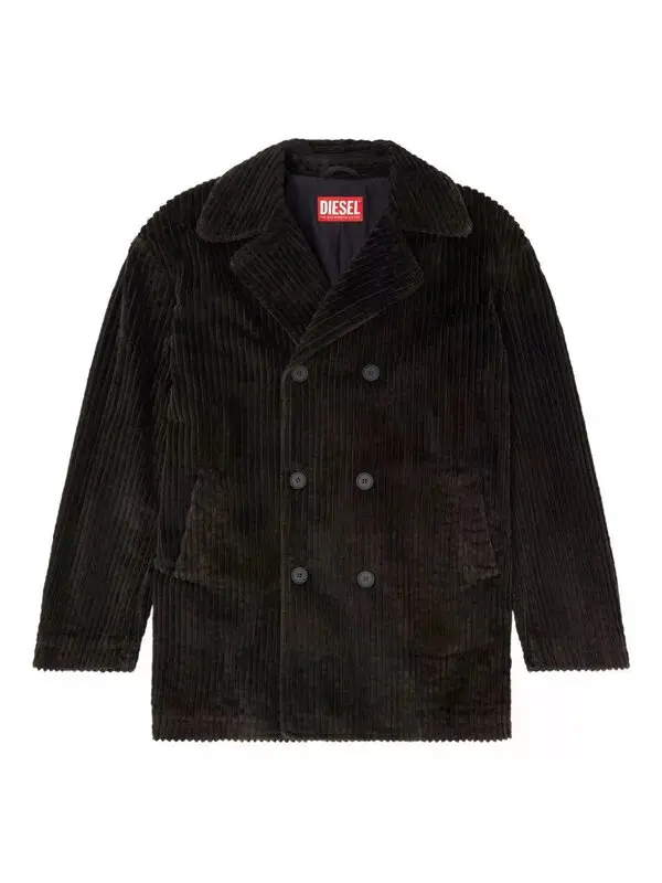 DIESEL Otis Corduroy Double-breasted Coat