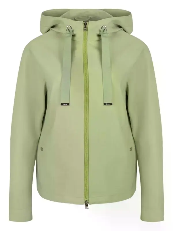 Herno Hooded Zip-up Jacket