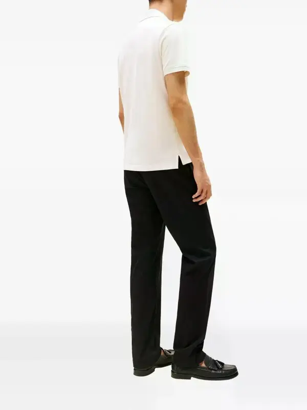 Tommy Hilfiger Logo-flag Cotton-blend Polo Shirt