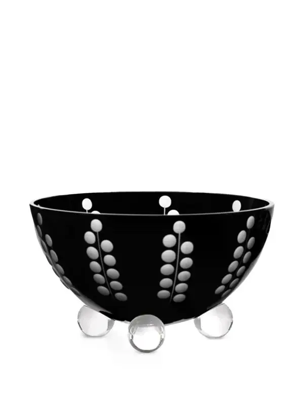 ARTEL Medium Bublinka Footed Bowl - Black