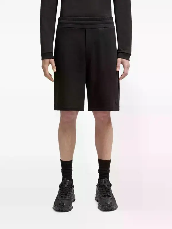 Moncler Elasticated-waist Cotton Shorts