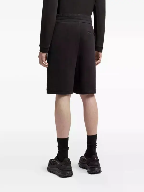 Moncler Elasticated-waist Cotton Shorts
