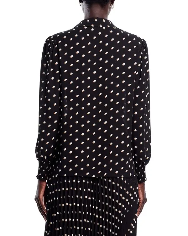 T Tahari Long Sleeve Button Down Blouse