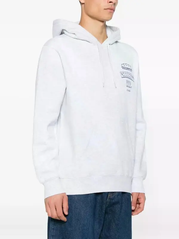 Carhartt Work In Progress Printed Hoodie - Grey