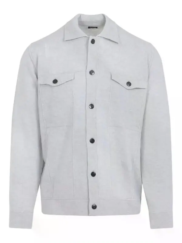 Kiton Button-fastening Flap-pocket Shirt Jacket