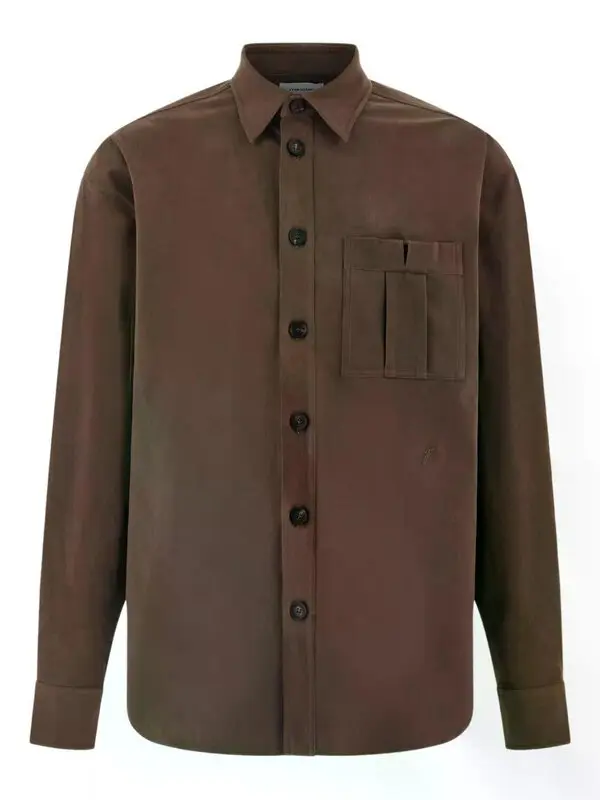 FERRAGAMO Cotton Shirt Jacket
