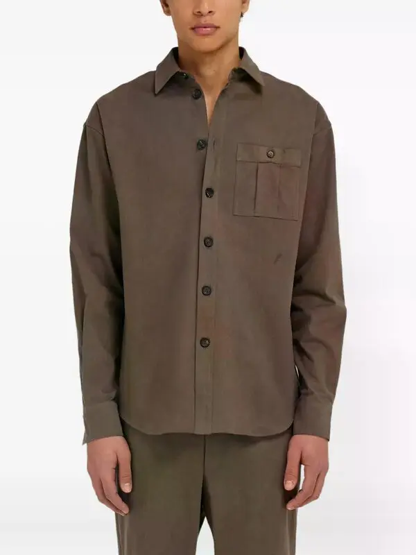 FERRAGAMO Cotton Shirt Jacket