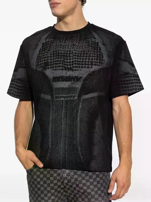 MISBHV Textured-print T-shirt