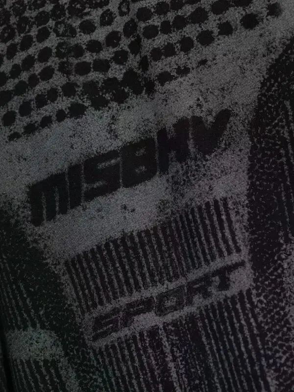 MISBHV Textured-print T-shirt