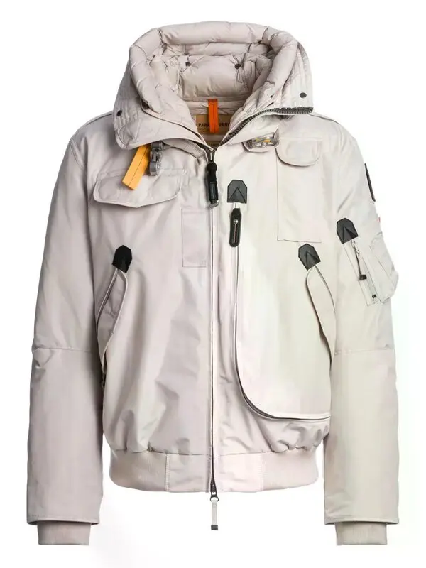 PARAJUMPERS Gobi Hooded Bomber Jacket - Neutrals