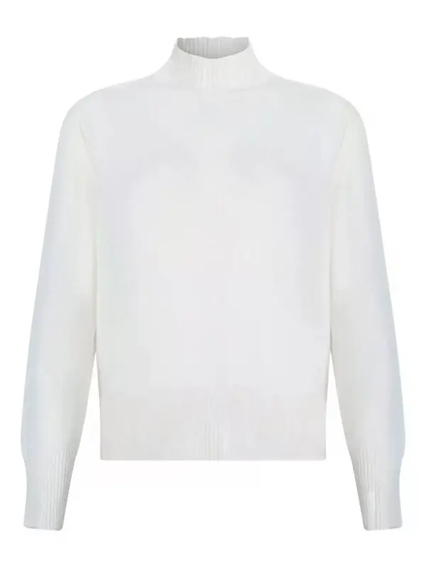 GRAN SASSO High-neck Ribbed Sweater