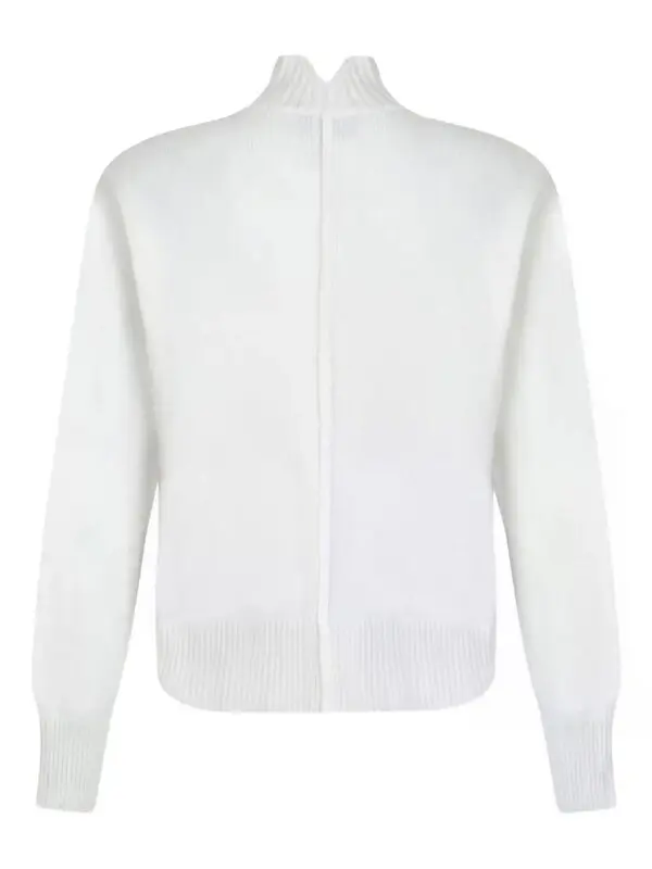 GRAN SASSO High-neck Ribbed Sweater