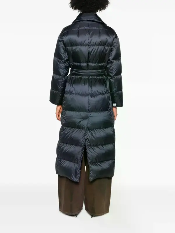 Max Mara Quilted Belted Coat