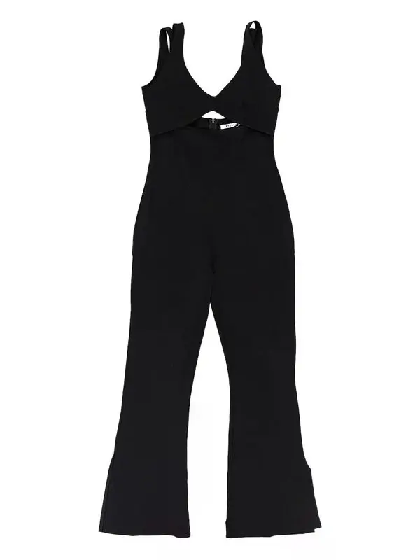Rhude Cut-out Flared Jumpsuit - Black