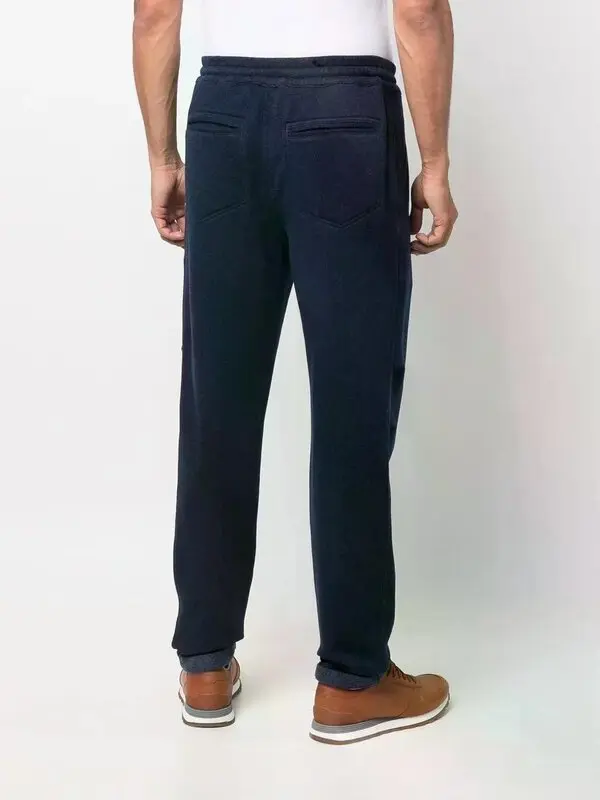Brunello Cucinelli Drawstring-waist Cashmere Straight-leg Trousers