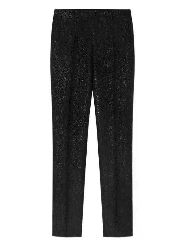 Versace Leopard-pattern Trousers