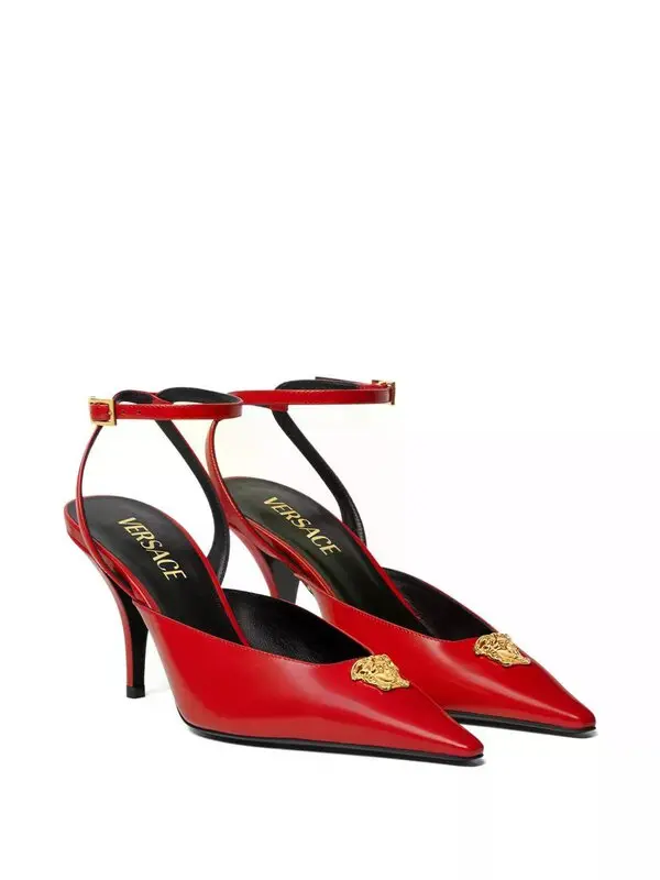Versace 85mm La Medusa-head Pumps