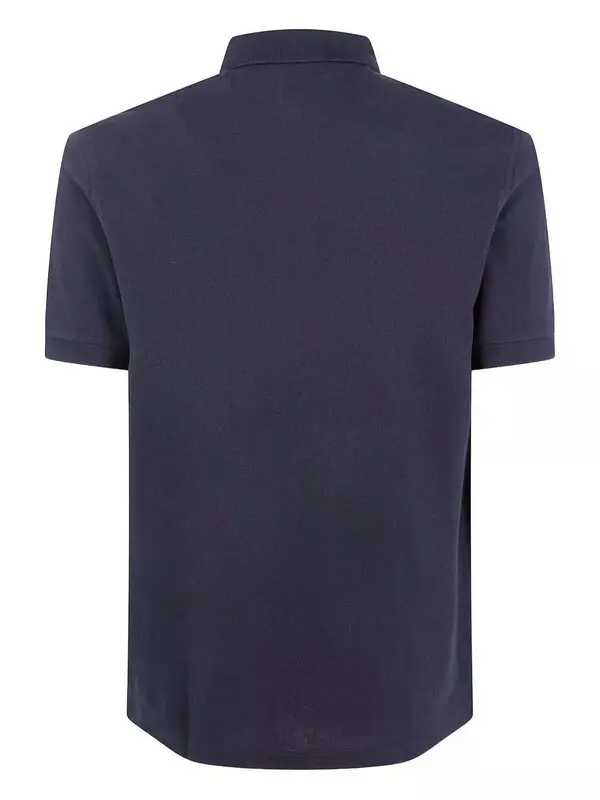 Fred Perry Laurel Wreath-embroidered Polo Shirt - Blue