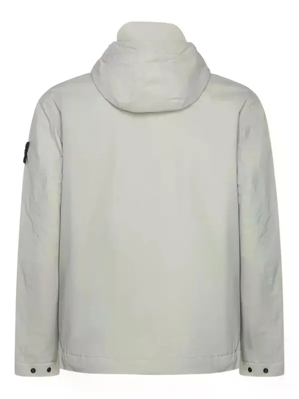 Stone Island Hooded Zip-fastening Jacket - Grey