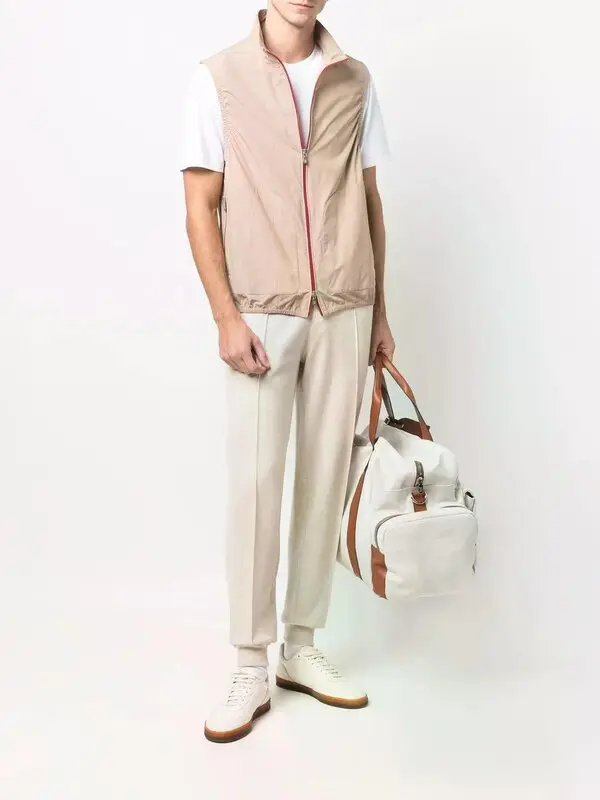 Brunello Cucinelli Drawstring Track Pants - Neutrals