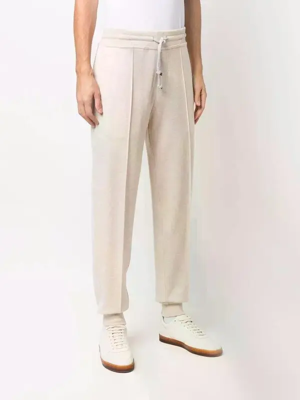 Brunello Cucinelli Drawstring Track Pants - Neutrals