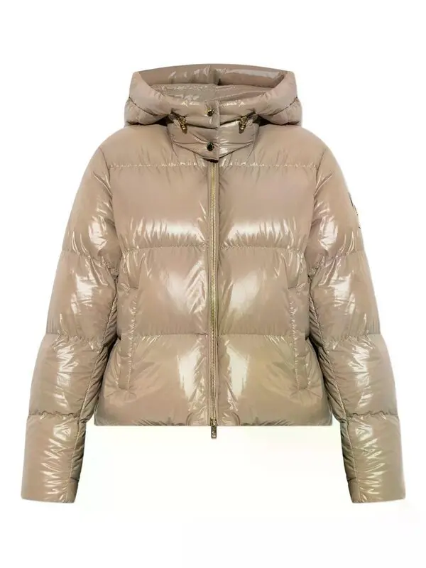 Moose Knuckles Hooded Puffer Jacket - Neutrals