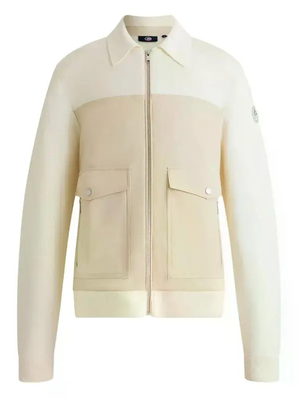 Fusalp Paneled Wool Jacket - Neutrals