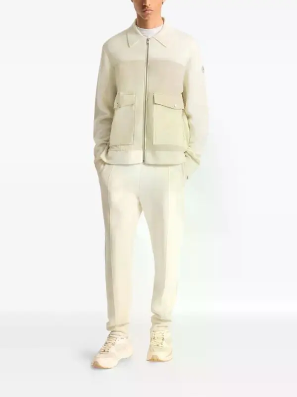 Fusalp Paneled Wool Jacket - Neutrals