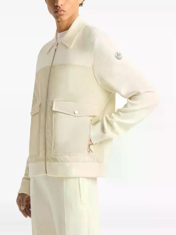 Fusalp Paneled Wool Jacket - Neutrals